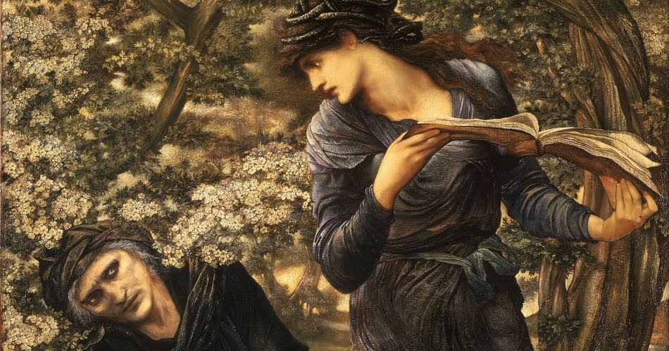 Edward Burne-Jones, The Beguiling of Merlin | Dark Classics