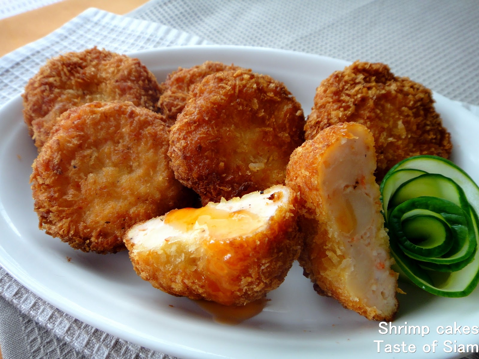 Shrimp Cakes - Taste of Siam