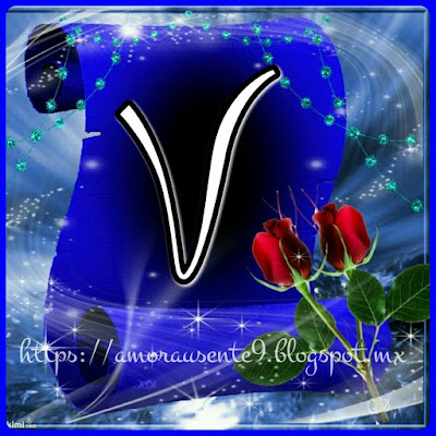MY HAPPY PLACE..: Tu inicial con rosas (V)