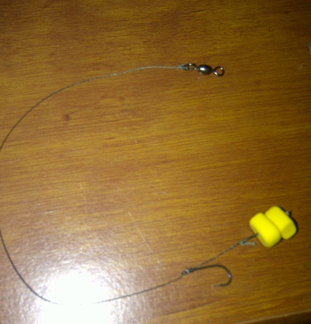 Nick's Fishing Blog: How To: Carp Fishing - Basic Hair Rig