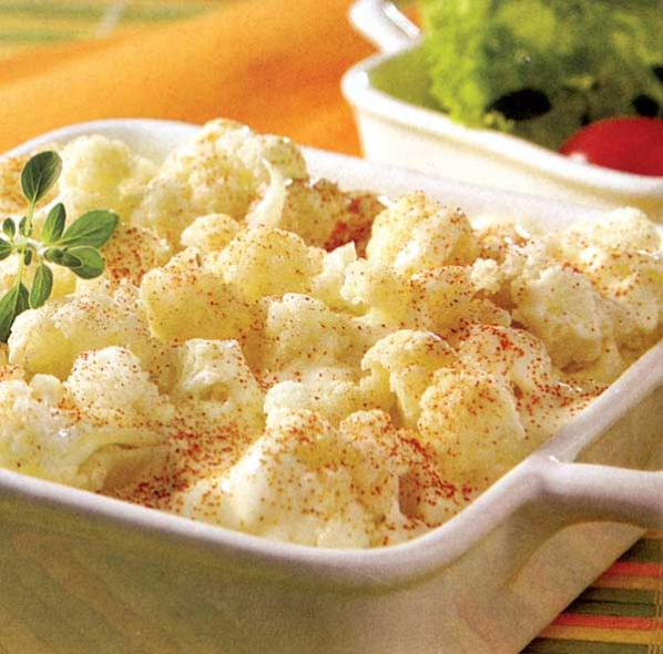 Coliflor con salsa de queso | El Chef dice