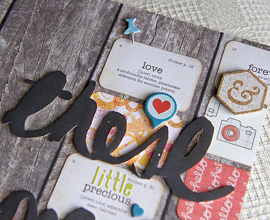 Scrap Happiness: A layout with a fun design!