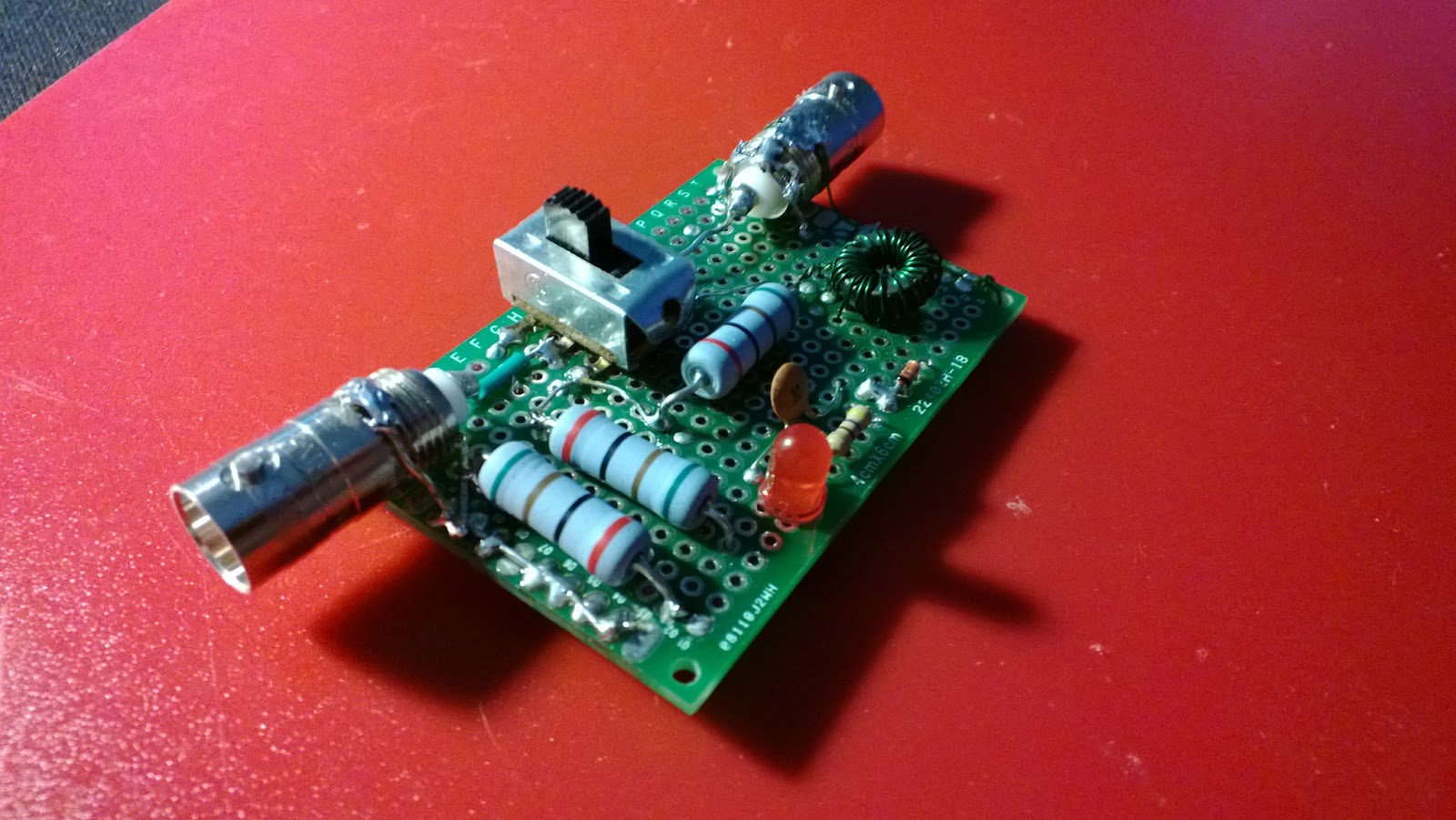 Whistling Underwater: Tayloe SWR indicator