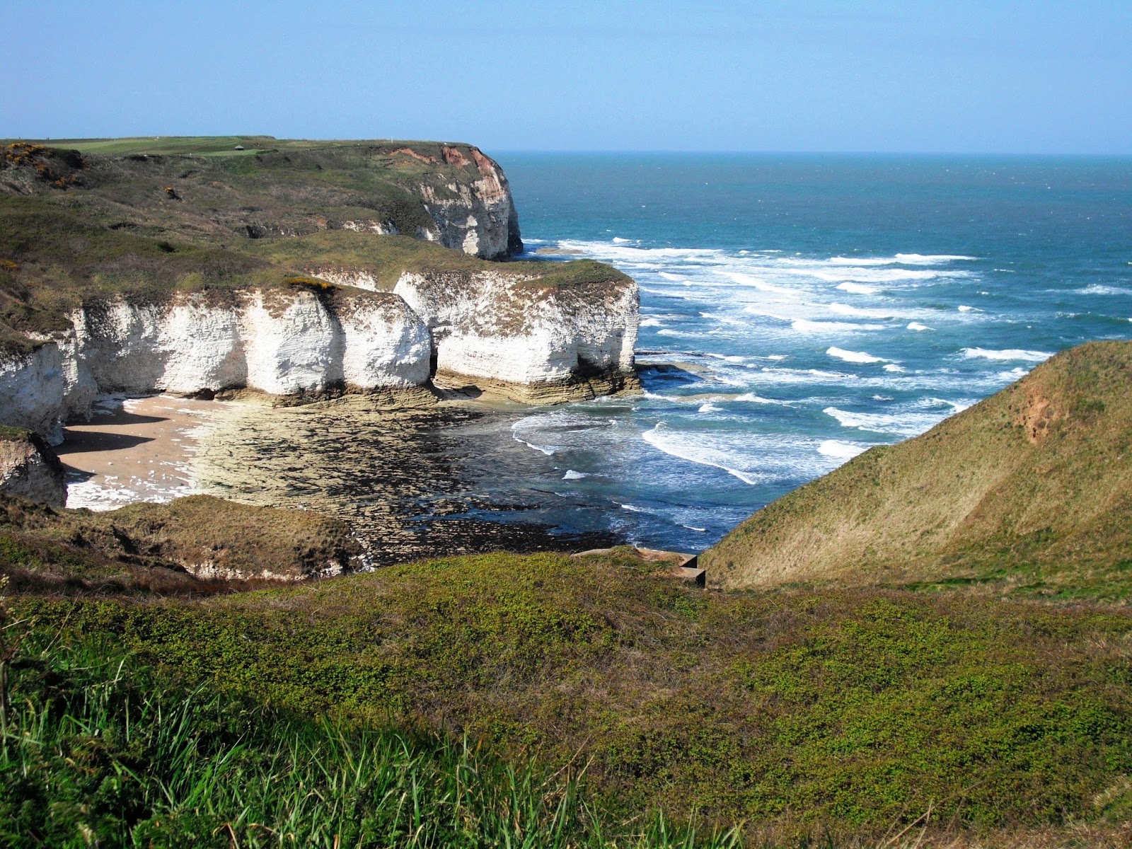 Love my life: A walk from Sewerby to Flamborough Head.