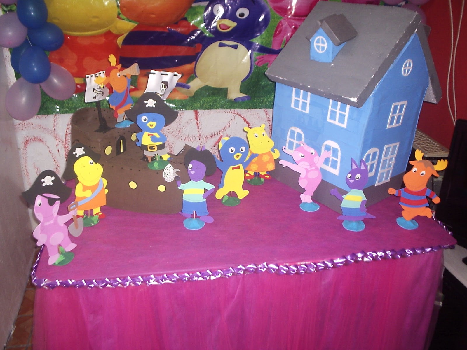Festa Dos Backyardigans Decoração