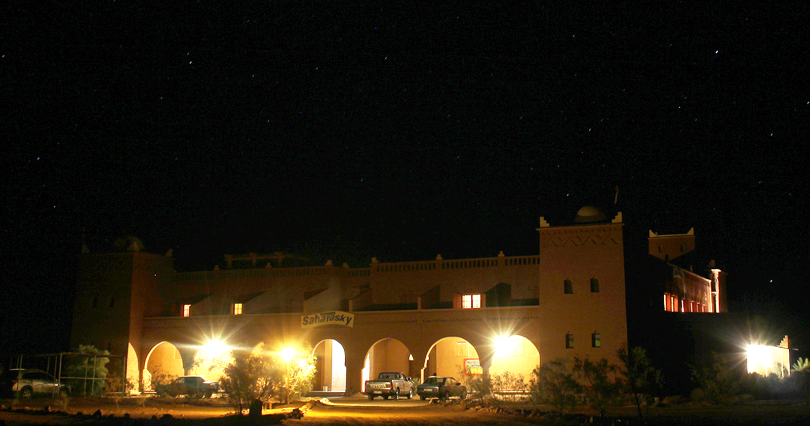 Links Through Space: Sahara Sky Hotel Observatory, Sahara desert, Morocco