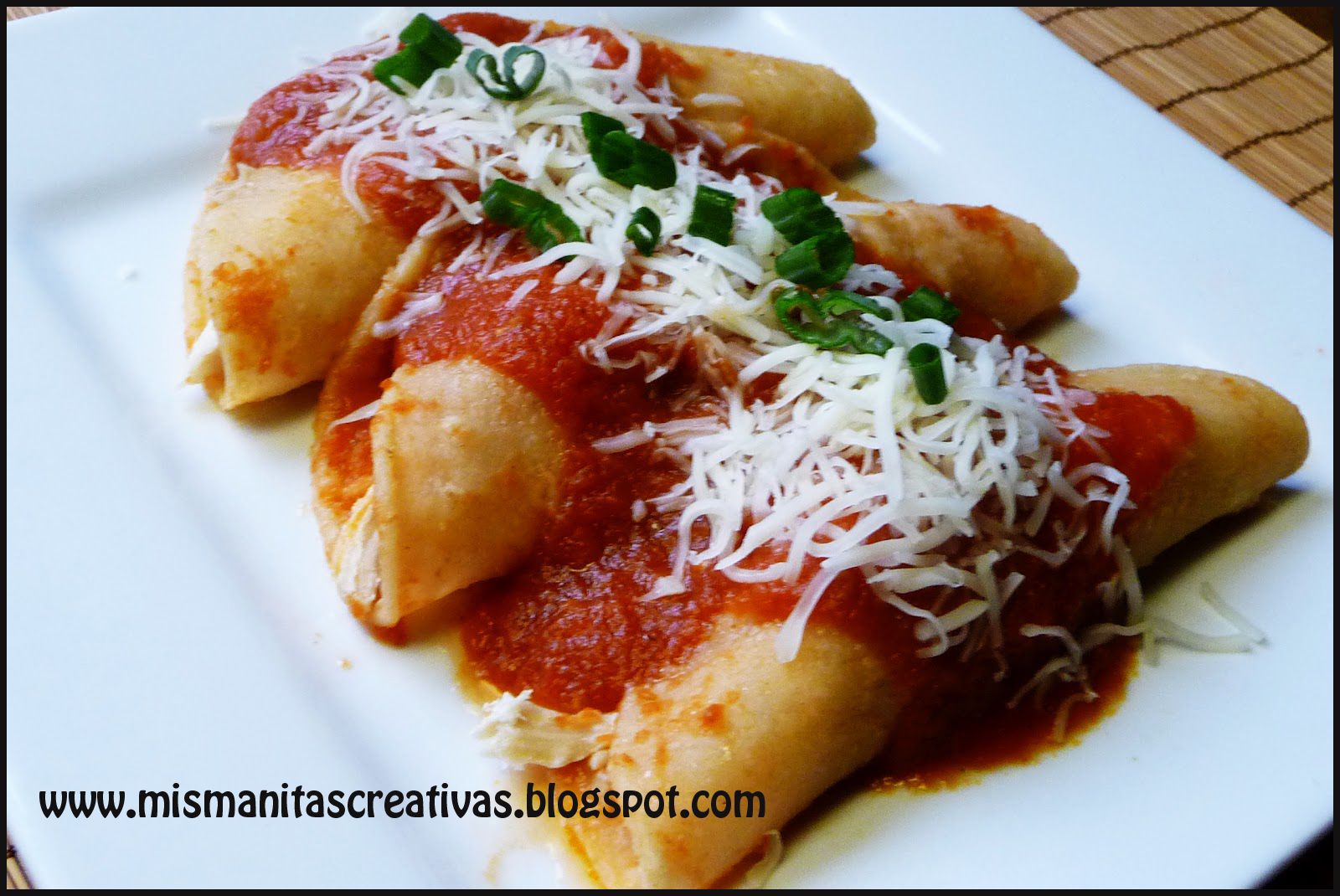 Receta : como hacer entomatadas ~ Mis Manitas Creativas