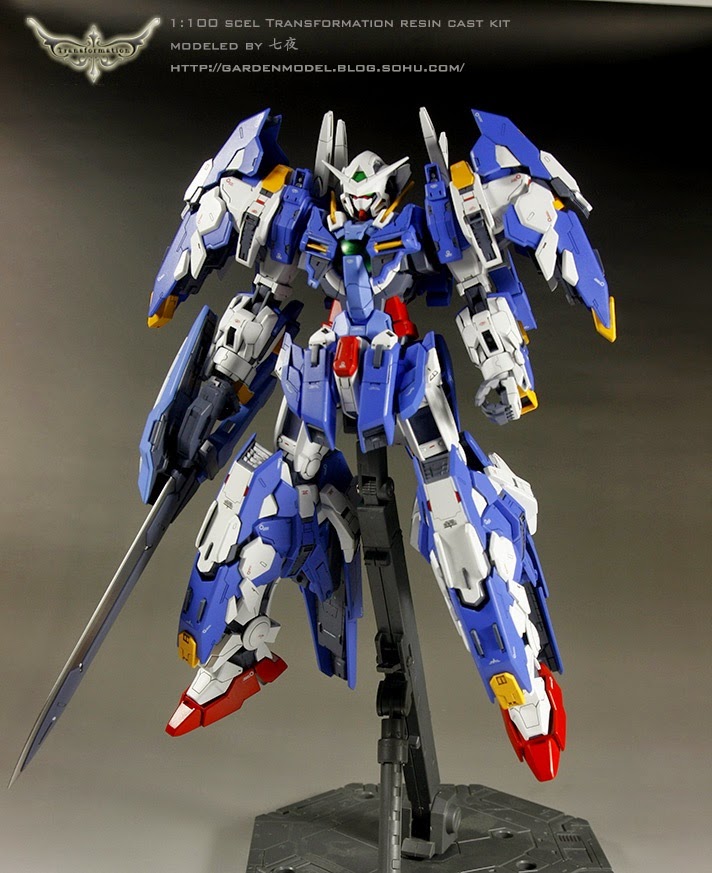 1/100 Avalanche Exia - Resin Conversion - Gundam Kits Collection News ...