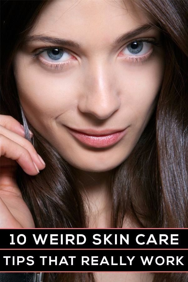 10 Weird Skin Care Tricks That Actually Work - HEALTH AND DIY IDEAS