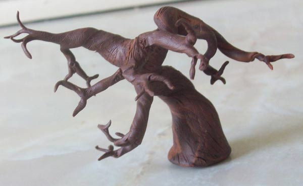 Through The Forest in 365 Days: Tree 73 - Fimo Polymer clay