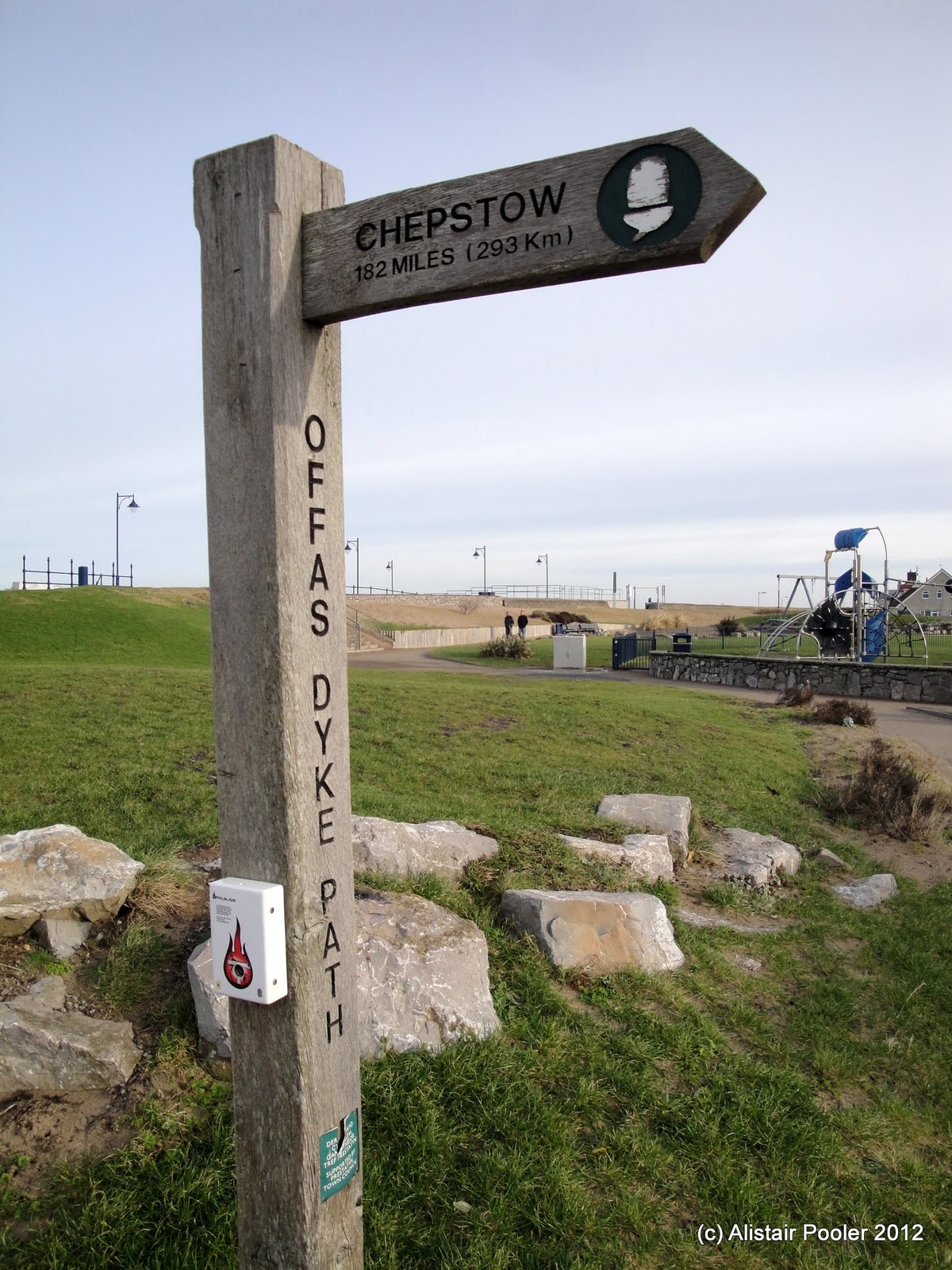 Alistair's Walks: Offa's Dyke Path - Day 1: Prestatyn to Bodfari