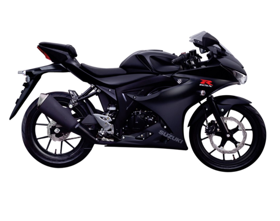 Modifikasi Suzuki Gsx R150 Warna Hitam | Wacana Modif Motor