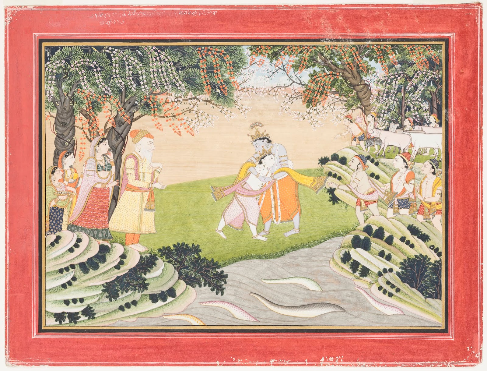 Atelier of india: Fattu and His large Guler Basohli Bhagavata purana