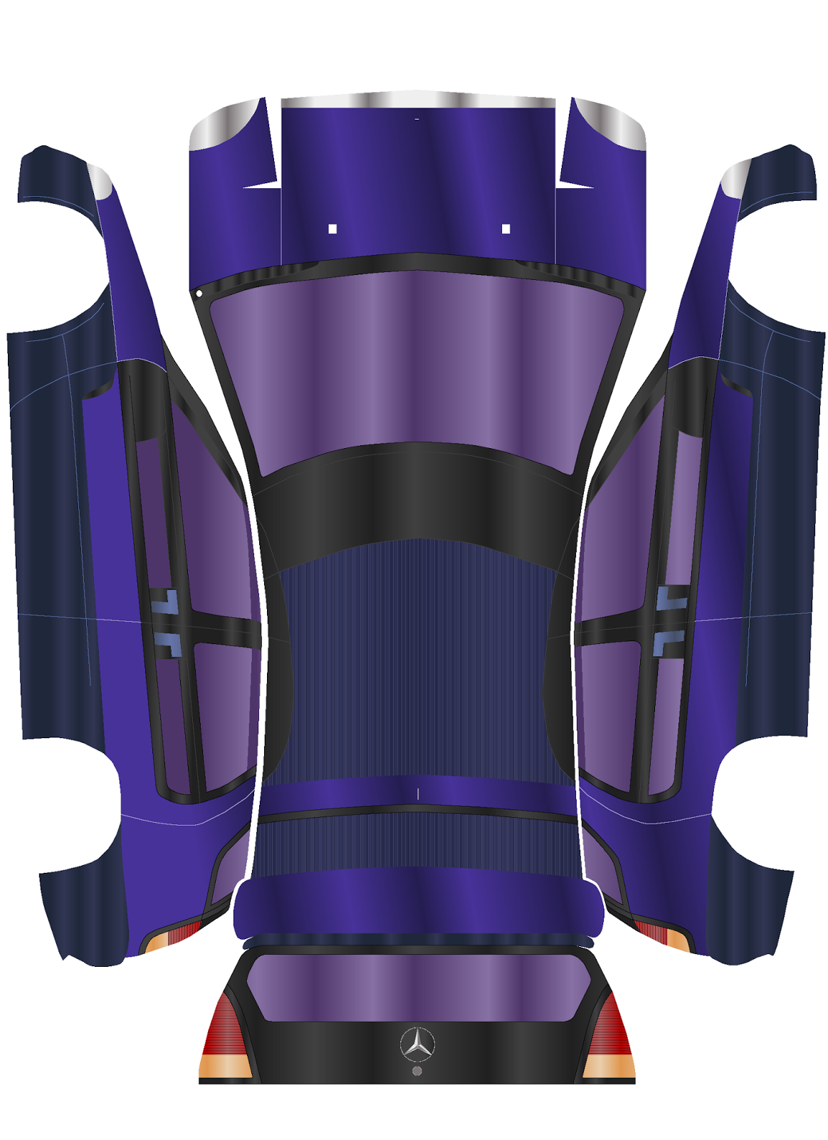 papermodelmatersexclusive's: There art 3 new Mececedes-Benz concept ...