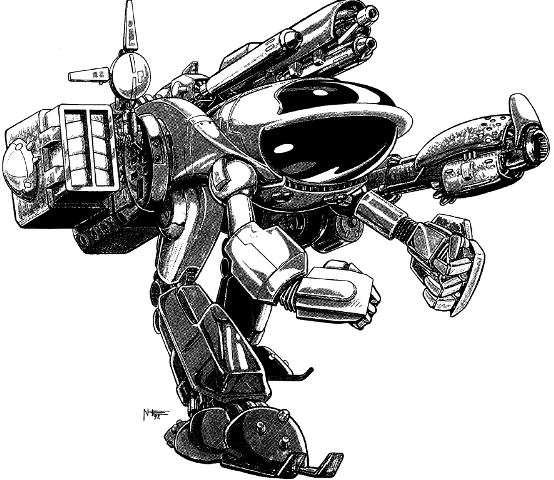 CROSS PLANES: Cryptogram: Mechanoid Type 1 Brute for the Cypher System