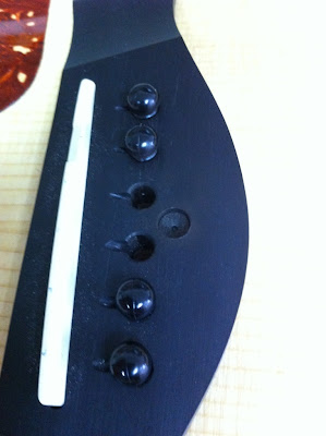 The D.I.Y Guitar blog: JLD Bridge Doctor in action!!!!