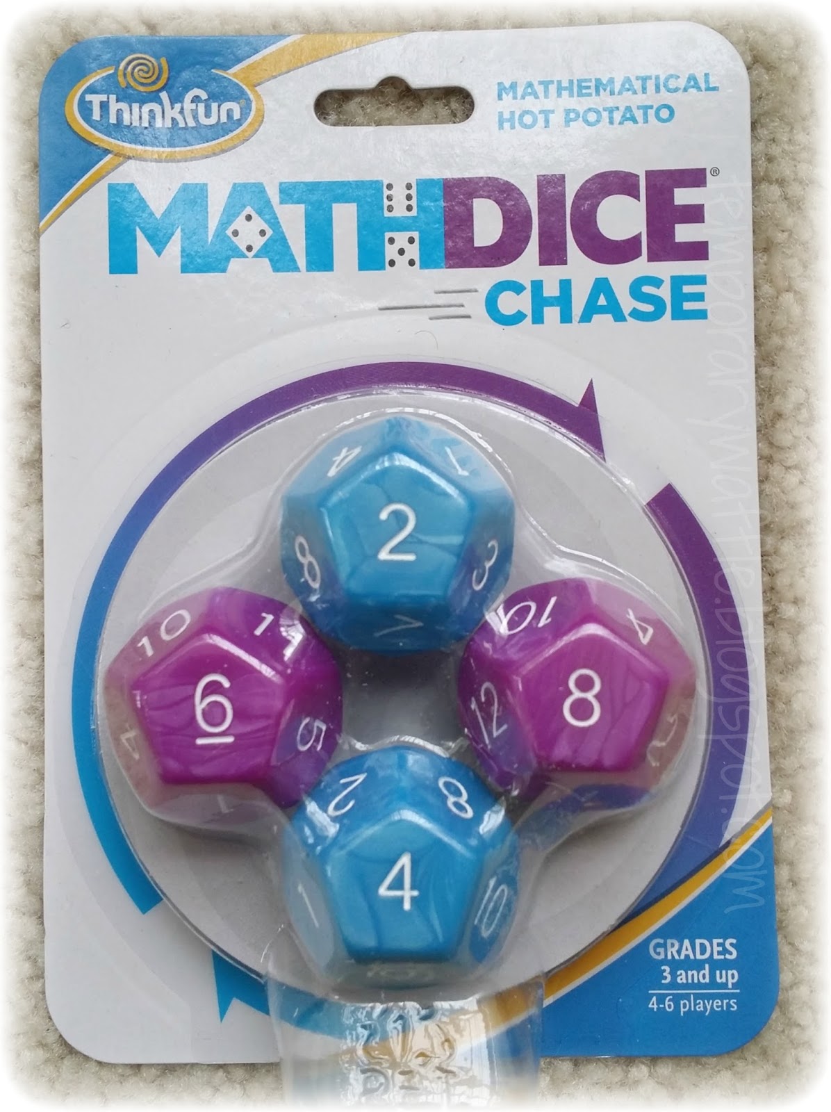 Temporary Waffle: Build your Math Skills With Thinkfun's Math Dice ...