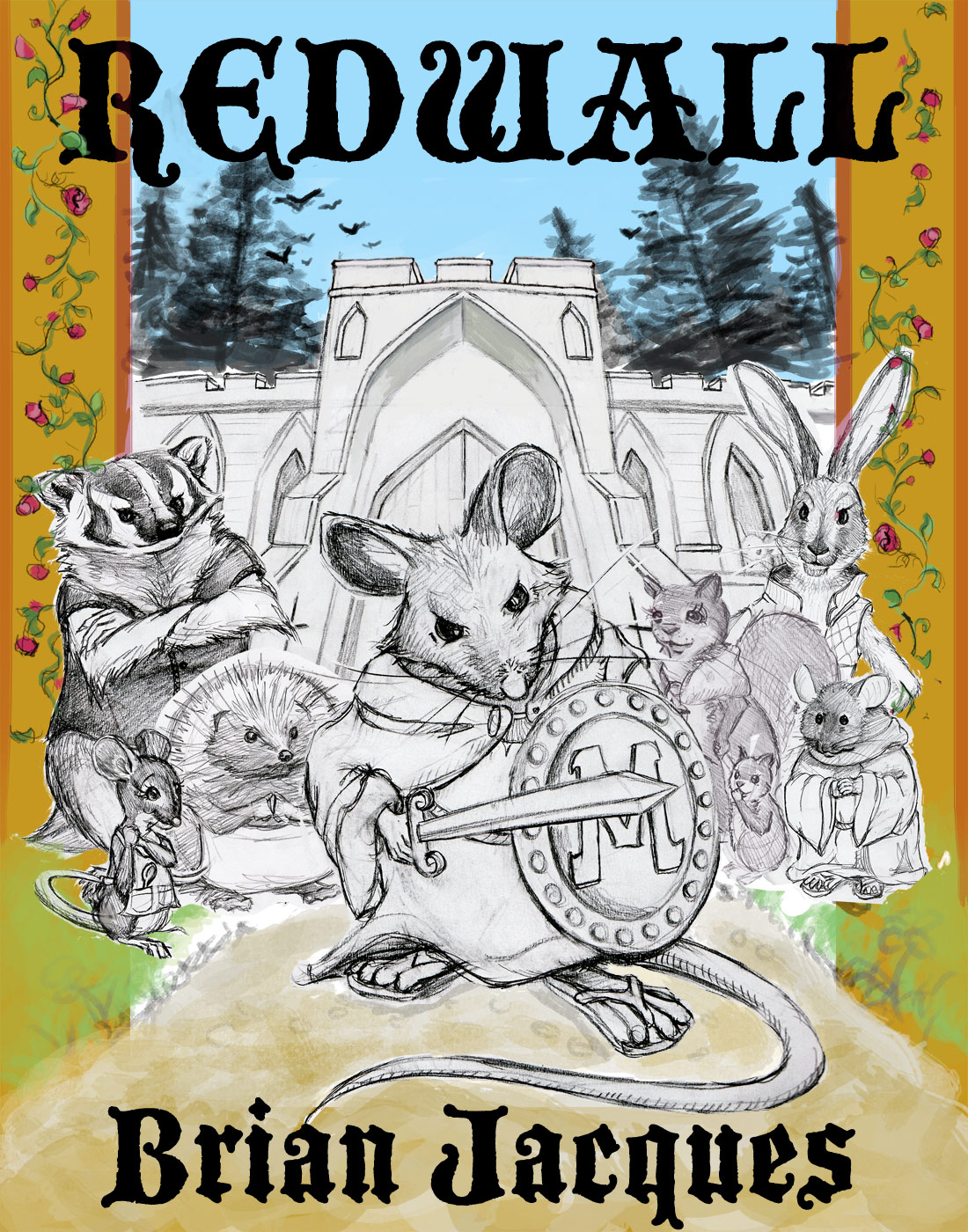 Monday Artday: REDWALL Cover