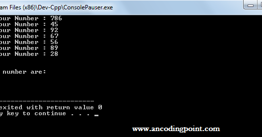 Write a Program in C++ to Find Odd Numbers in an Array - PProgramming