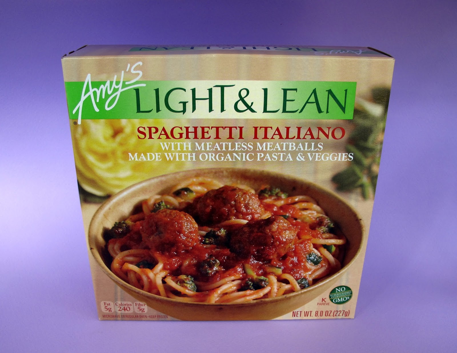 The Laziest Vegans in the World: Amy's Light & Lean Spaghetti Italiano ...