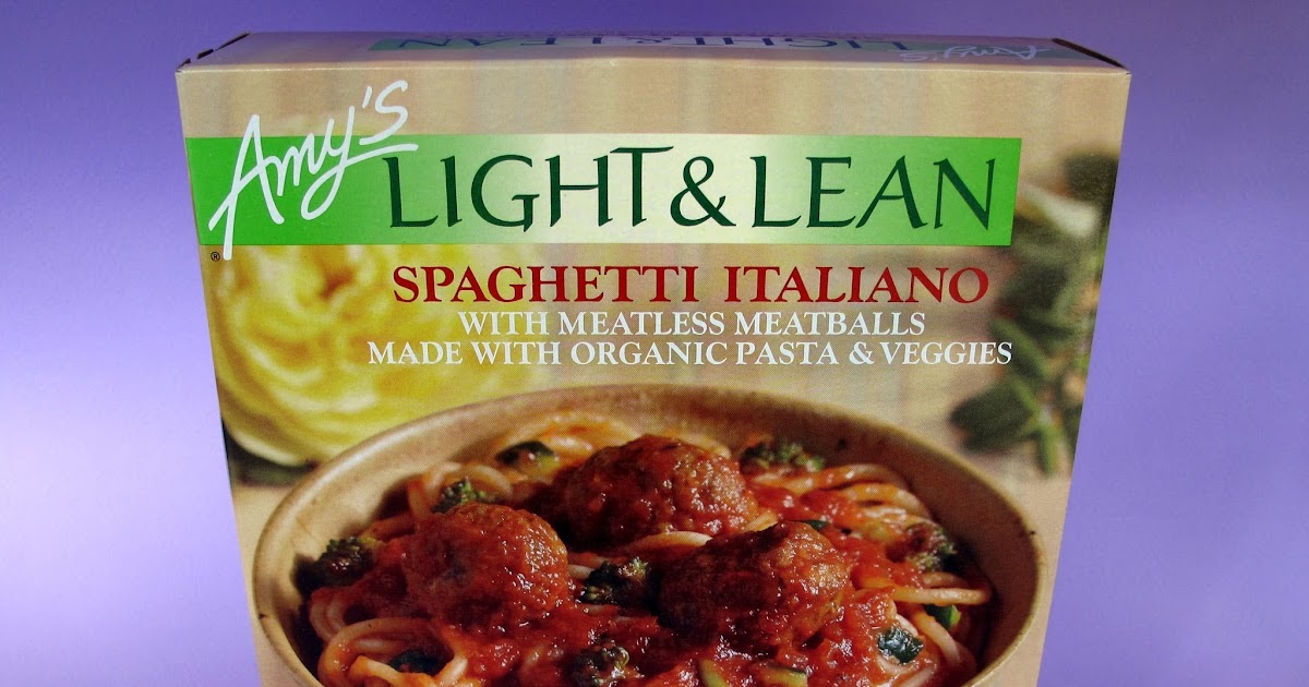 The Laziest Vegans in the World: Amy's Light & Lean Spaghetti Italiano ...