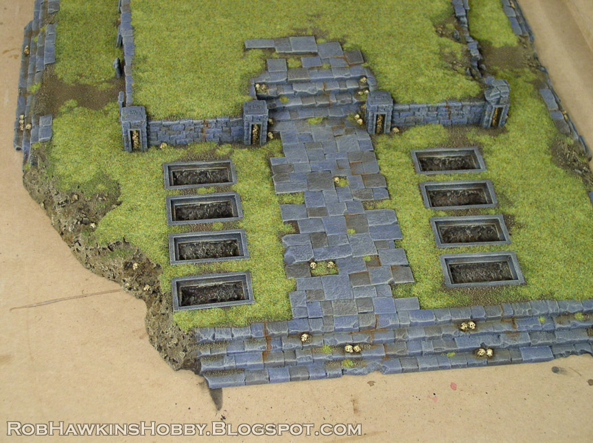 Rob Hawkins Hobby: Terrain Tutorial: Graveyard Hills
