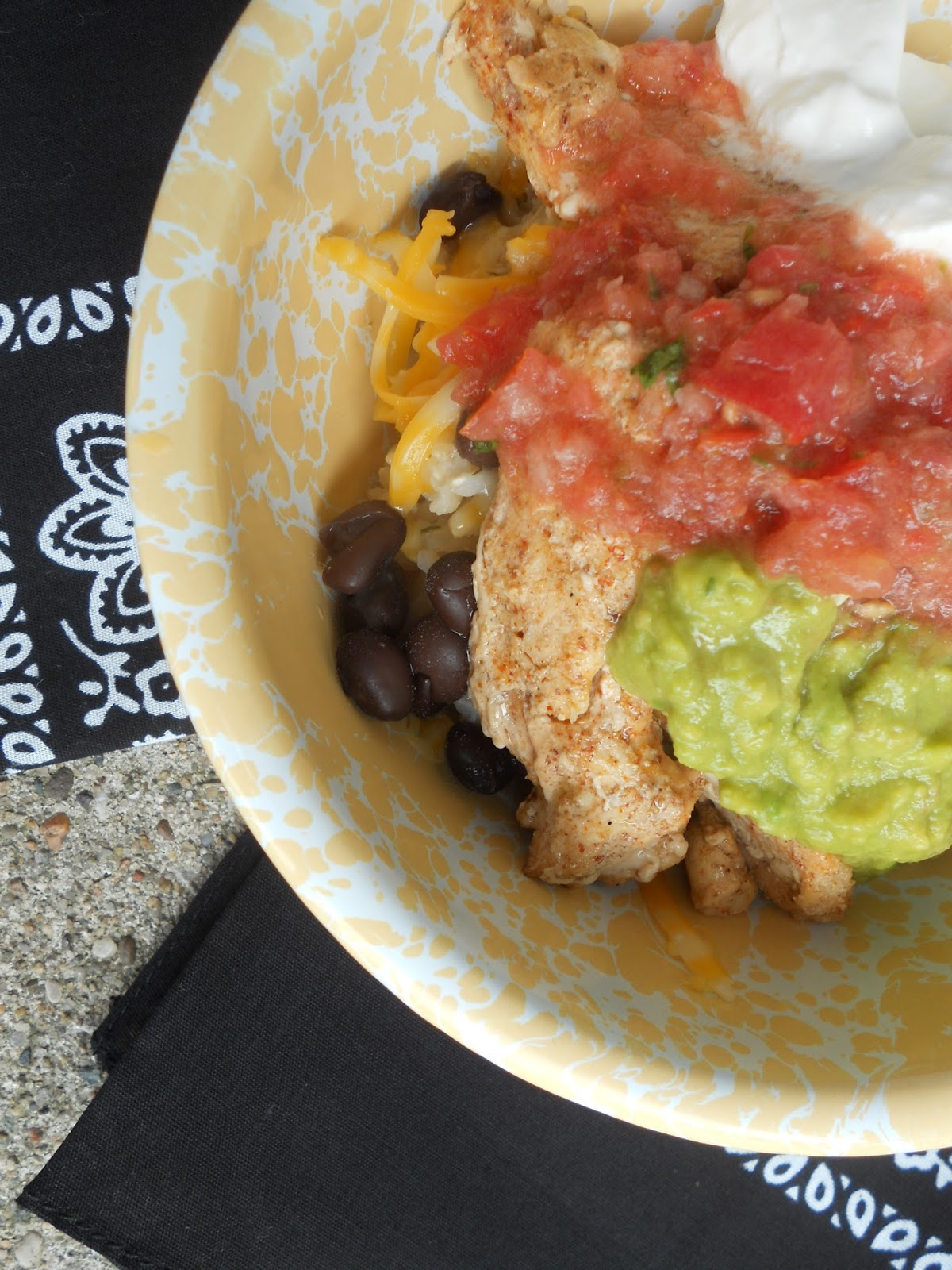 Burrito Bowls with Cilantro Lime Rice | Ally's Sweet & Savory Eats