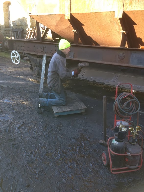 Tanfield Railway Blog: Basalt Ballast