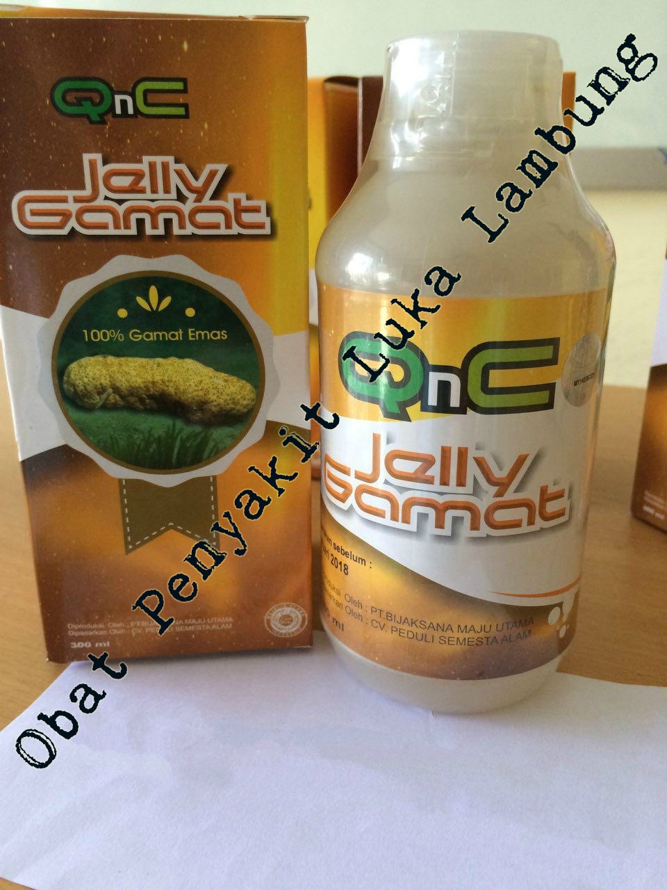 Obat Penyakit Luka Lambung - Jelly Gamat Gold-G Sea Cucumber