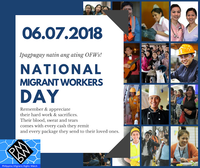 PMRW: June 7 is National Migrant Workers Day