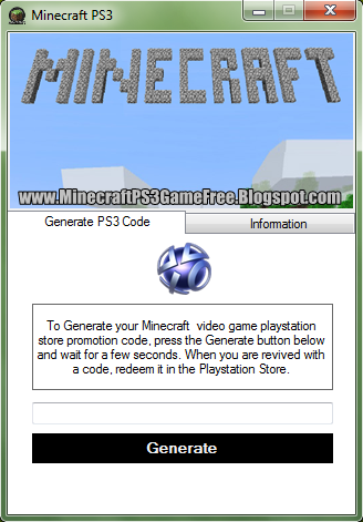 Minecraft PS3 Game