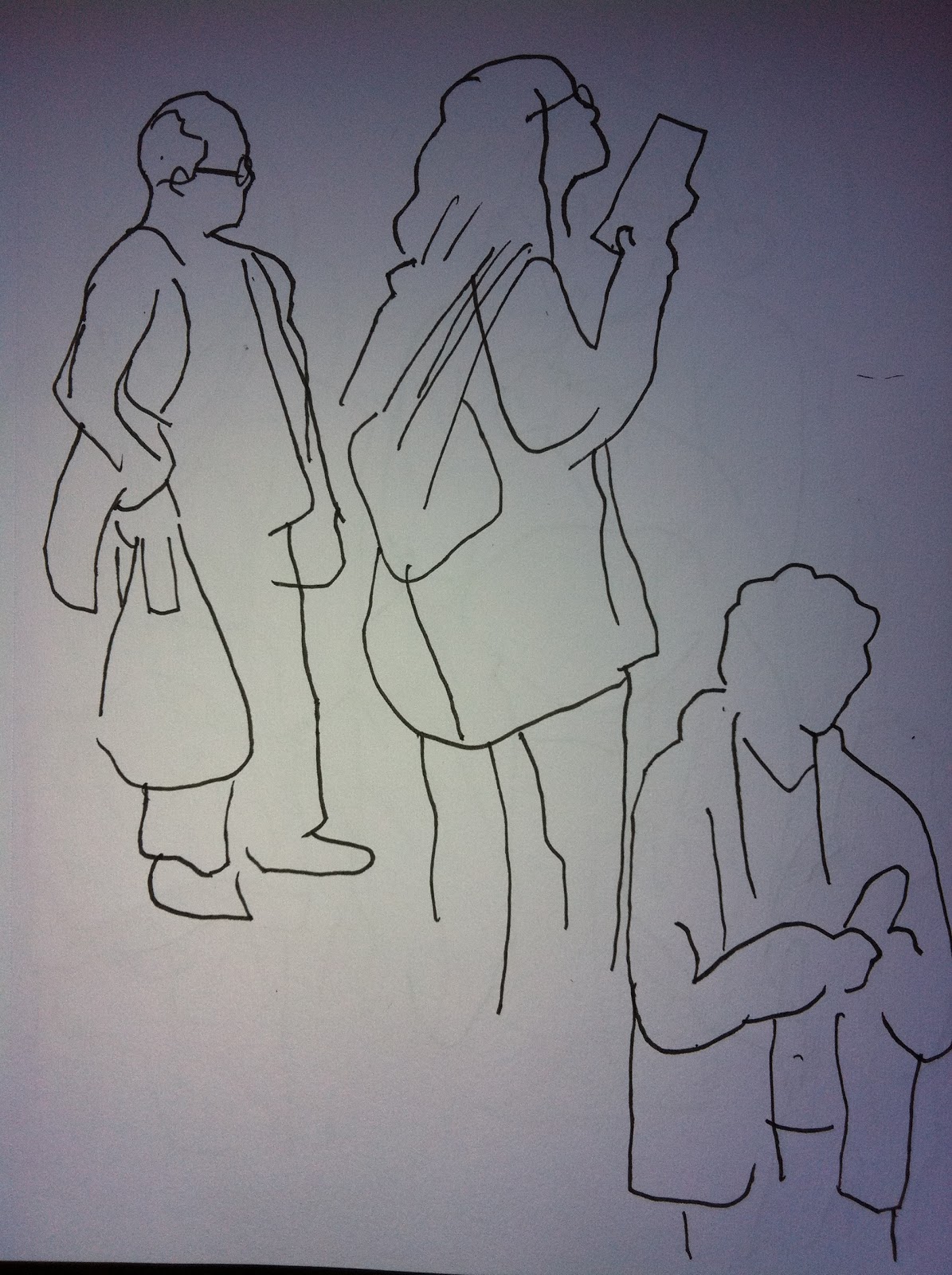 The Art of Ryan Medlock: Observation drawings~