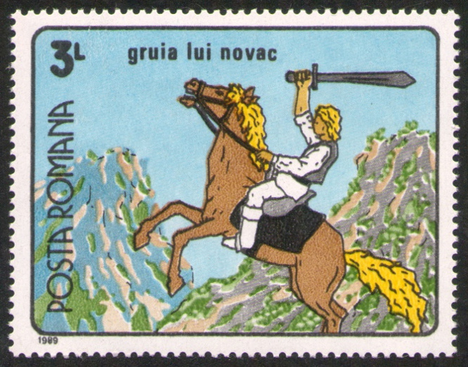 Timbre filatelice: Timbre-desene animate romanesti