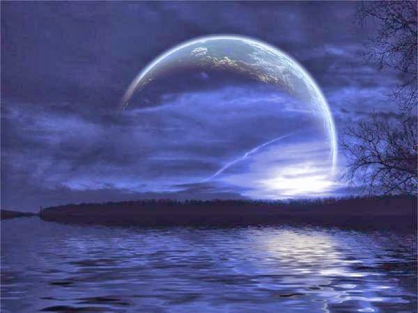 MUITO ALEM DAS GALAXIAS: Lua linda!