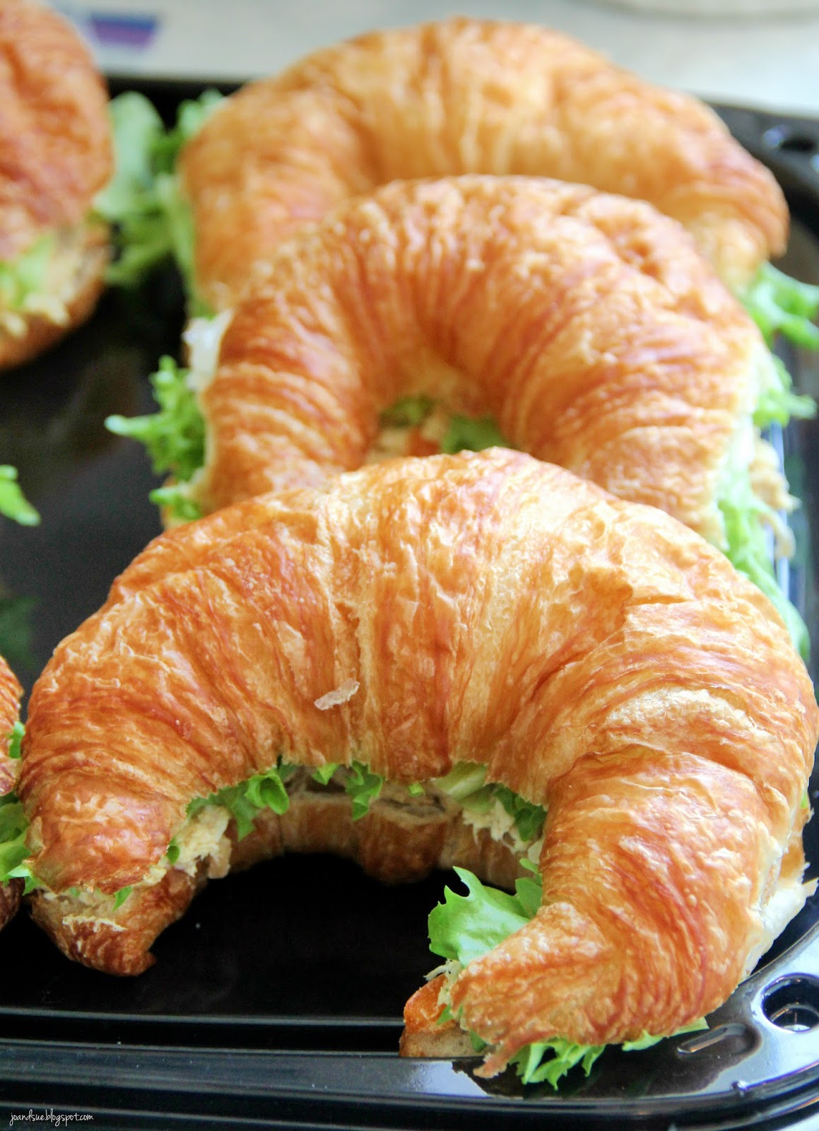 Jo and Sue: Curried Chicken Croissantwiches