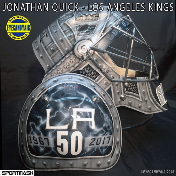 I Love Goalies!: Jonathan Quick 2016-17 Mask