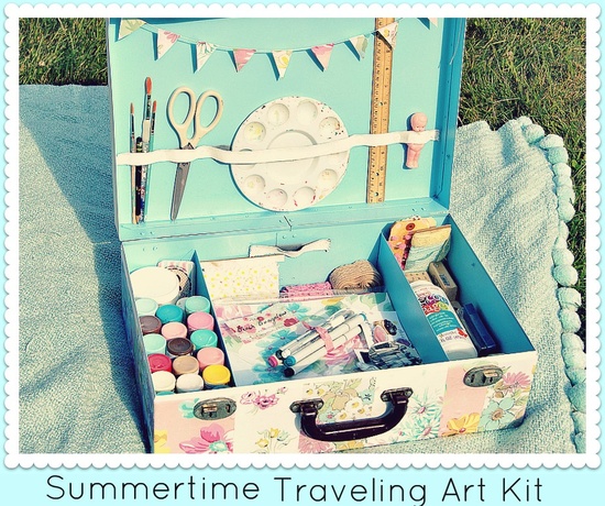 Life With 4 Boys: 12 DIY Vintage Suitcase Crafts