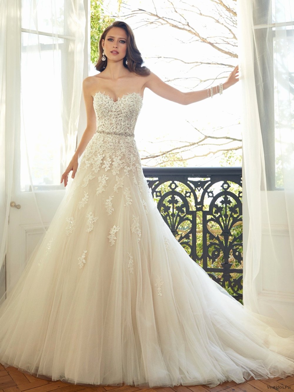 Vestidos de Novia Color Champagne ¡Los Más Guapos! | Vestidos | Moda ...