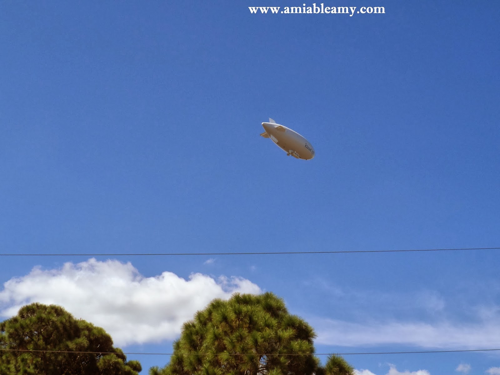 BEYOND PHOTOGRAPHY: Look Up : Blimp in the Sky