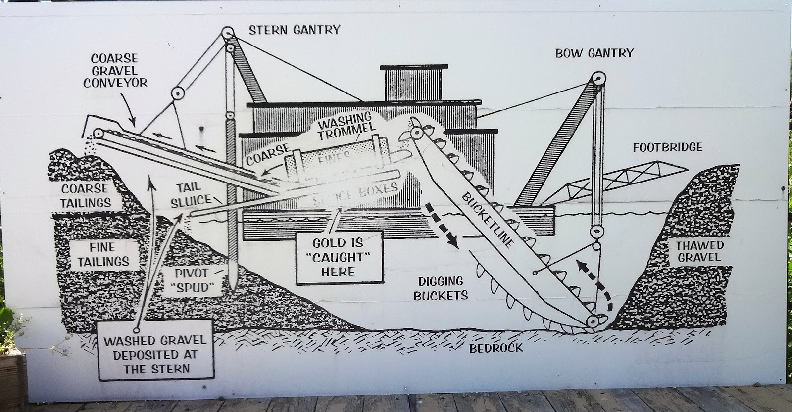 Dina's Travels: Gold and a Riverboat Tour near Fairbanks (more dogs!)