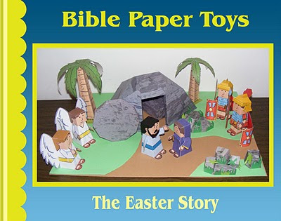 Easter Diorama Papercraft | Papercraft Paradise | PaperCrafts | Paper ...