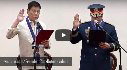 President Rodrigo Duterte lead PNP Change of Command Ceremony | BuhayOFW