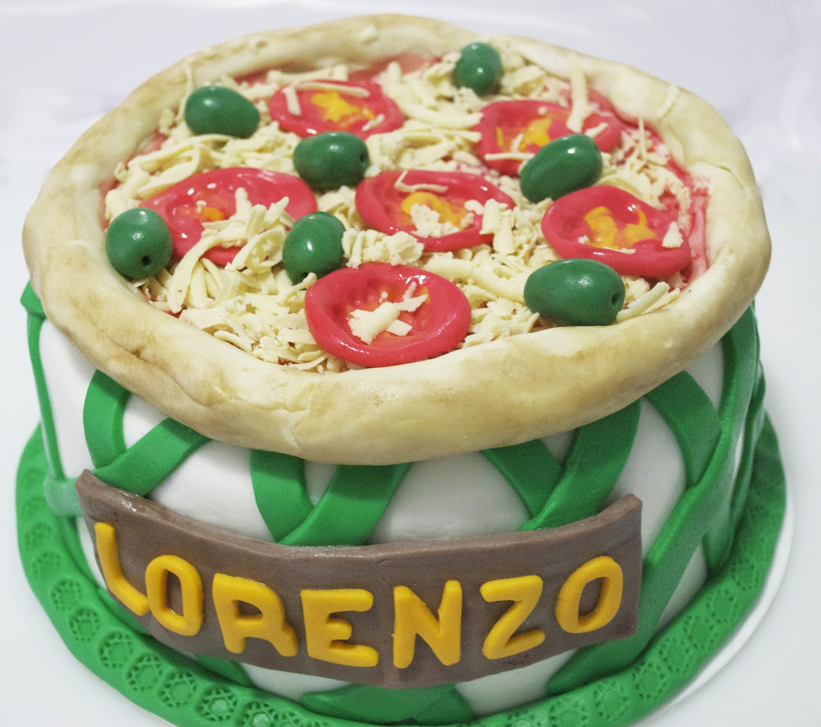 Design e Sabor: Bolo de Pizza!