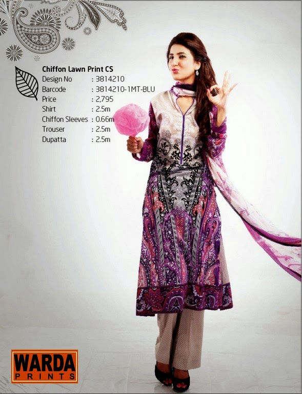 Warda Vol-2 - Warda Designer Summer-Spring Collection 2014 Volume-2 ...