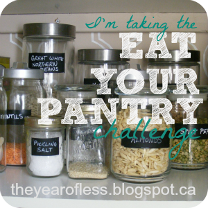 The Year of Less: Day 42: Eat Your Pantry Month