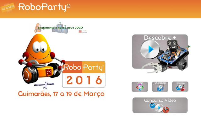 RoboParty invade Guimarães com robots esta semana | Aberto até de Madrugada