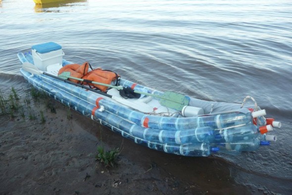 How to Recycle: Recycled Plastic Bottles Boat
