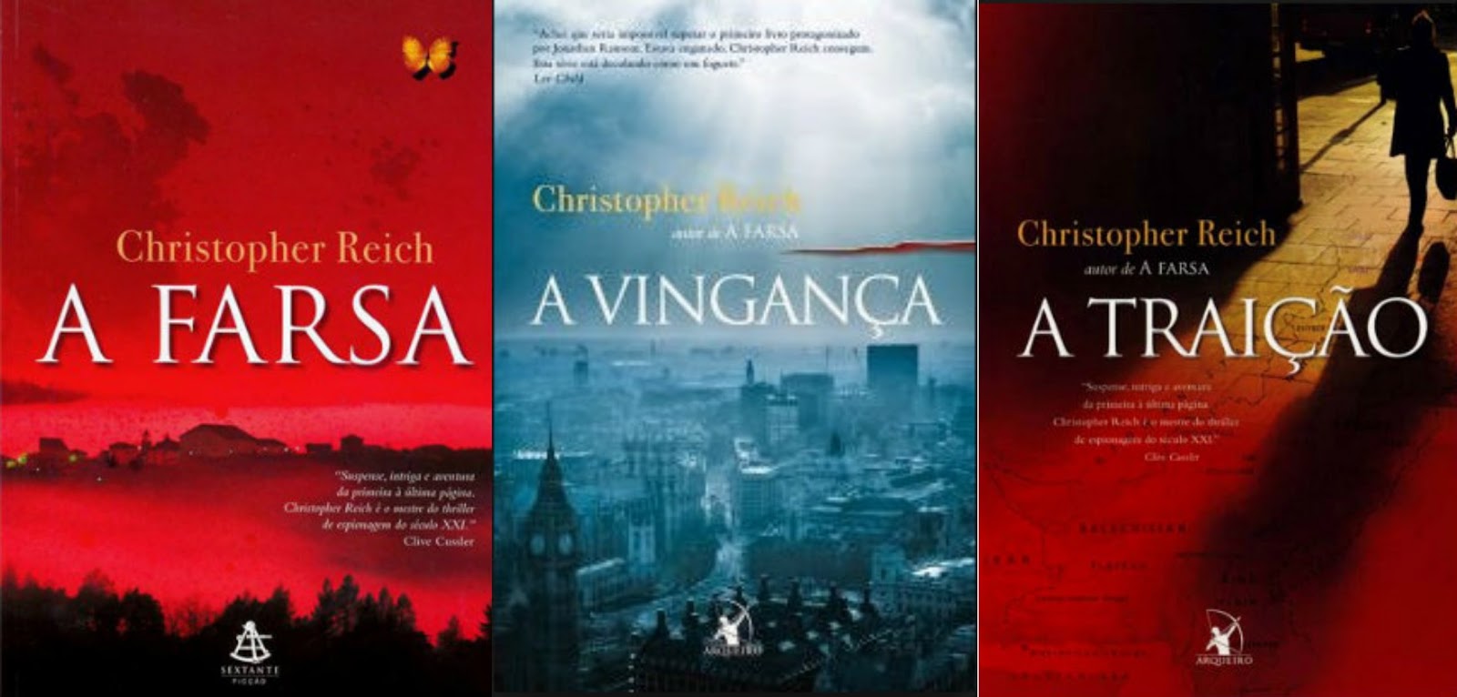 BBOOK-STORE: Trilogia A Farsa, Christopher Reich
