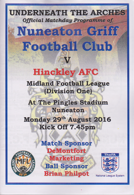 The Wycombe Wanderer: Nuneaton Griff - The Pingles Stadium