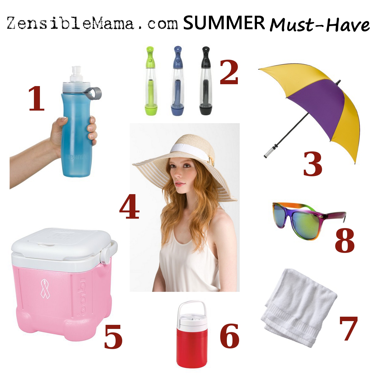 Zensible Mama How To Beat The Summer {high} Heat